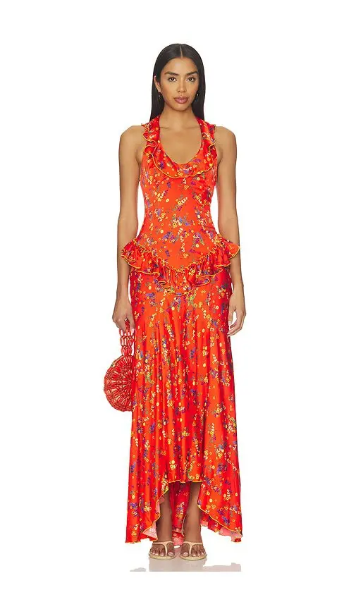 SIEDRES Calina Dress - Red