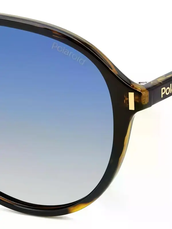 POLAROID Pilot Frame Sunglasses With Gradient Lenses