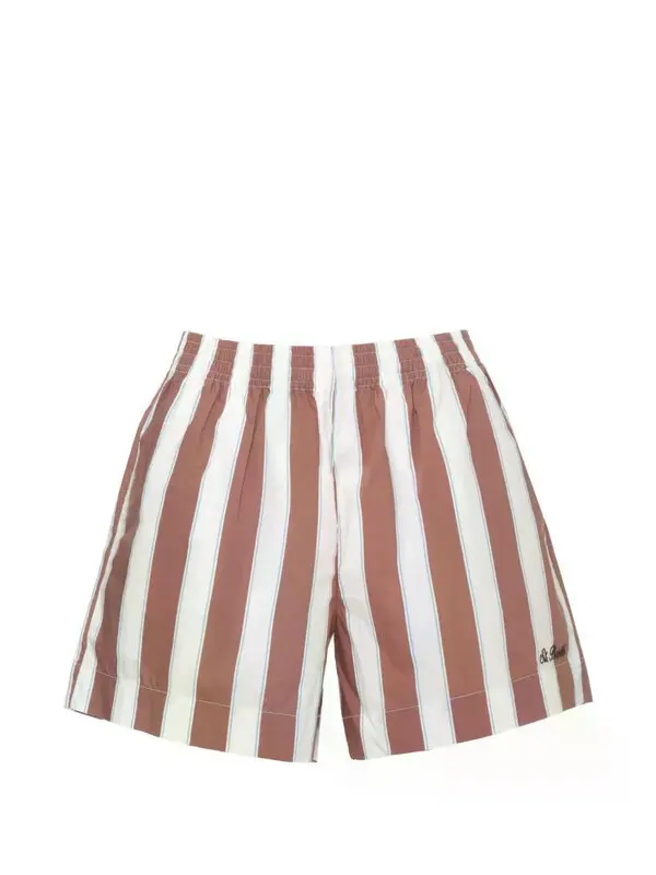 MC2 SAINT BARTH Maeve Striped Shorts