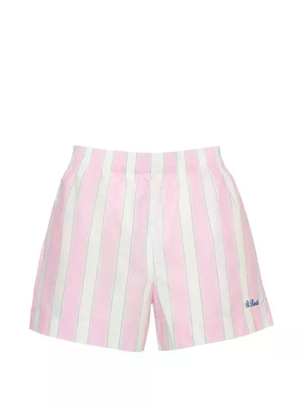 MC2 SAINT BARTH Maeve Striped Shorts