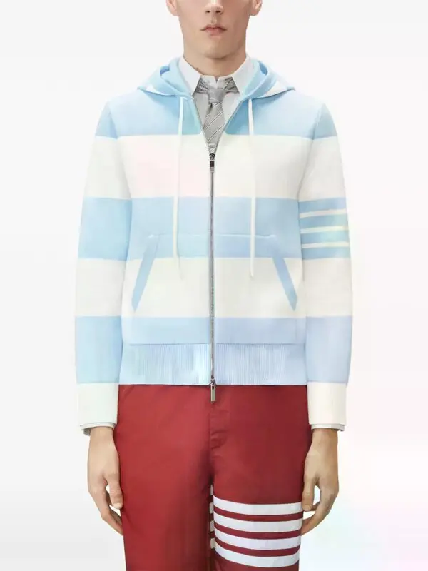 Thom Browne Hector Stripe Hoodie