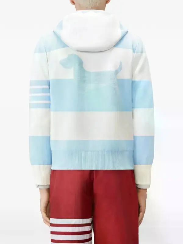 Thom Browne Hector Stripe Hoodie