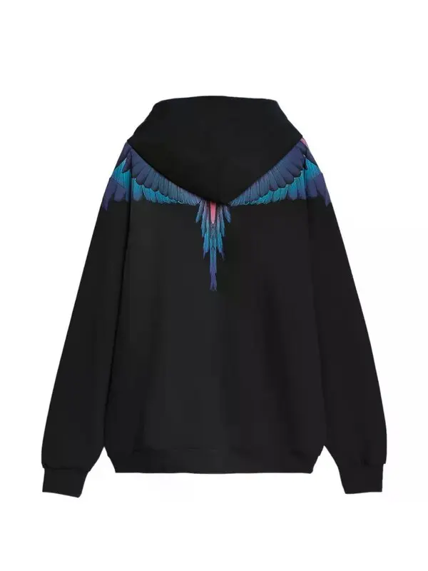 COUNTY OF MILAN Wings Hoodie - Black