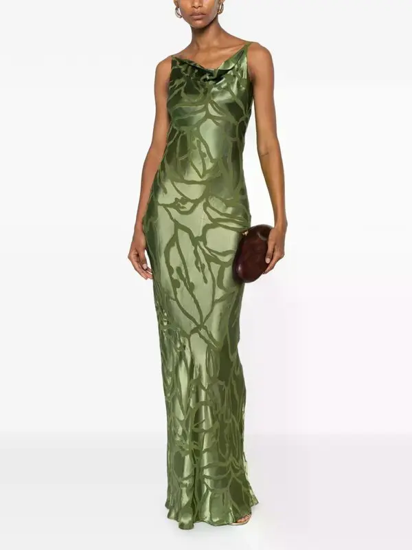 Cult Gaia Ali Cowl Neck Maxi Dress