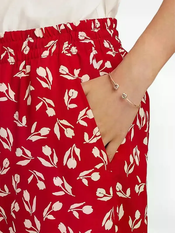 Ralph Lauren Floral Wide-leg Drawstring Trousers