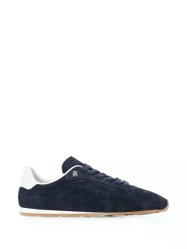 Tommy Hilfiger Suede Logo-motif Sneakers