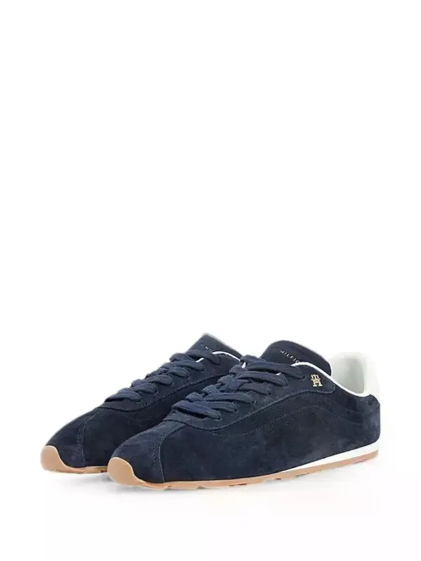 Tommy Hilfiger Suede Logo-motif Sneakers
