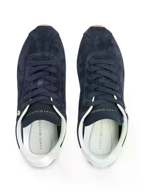 Tommy Hilfiger Suede Logo-motif Sneakers