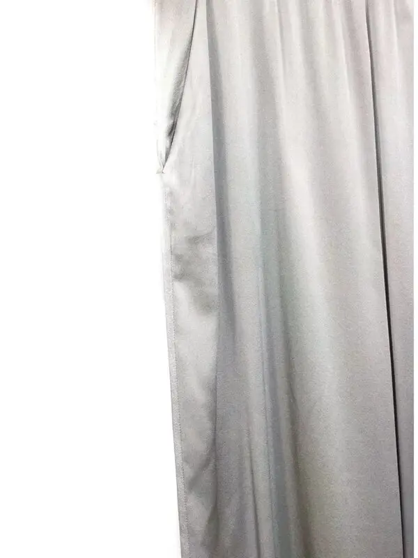 KANGRA Satin Elasticated Waist Trousers