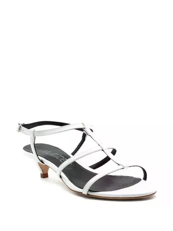 JULIE DEE Strappy Kitten-heel Sandals