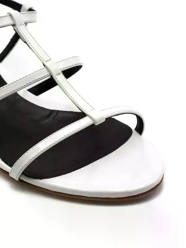 JULIE DEE Strappy Kitten-heel Sandals