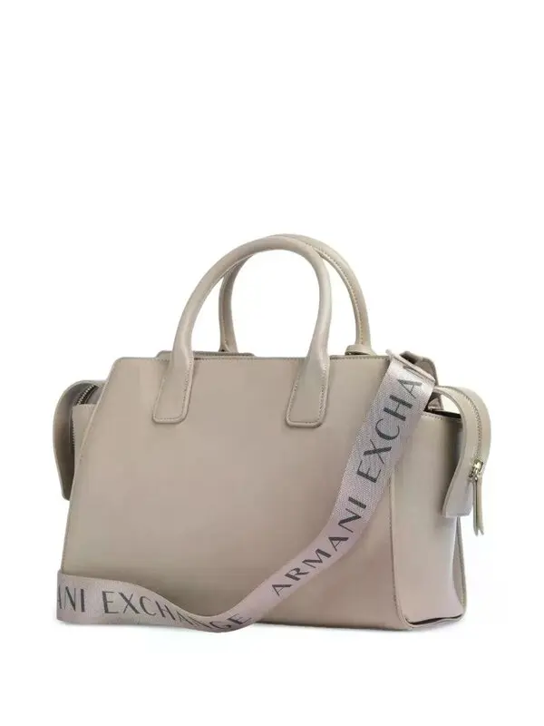 Armani Exchange Logo Detail Tote Bag
