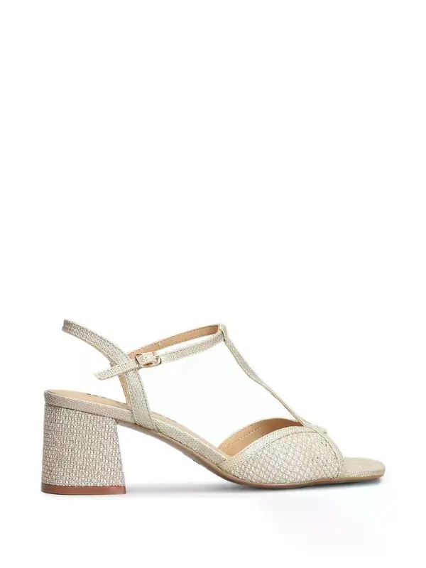 BIBI LOU Maica Crystal-embellished Sandals - Neutrals