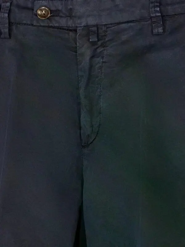 BRIGLIA 1949 Pressed-crease Turn-up Shorts