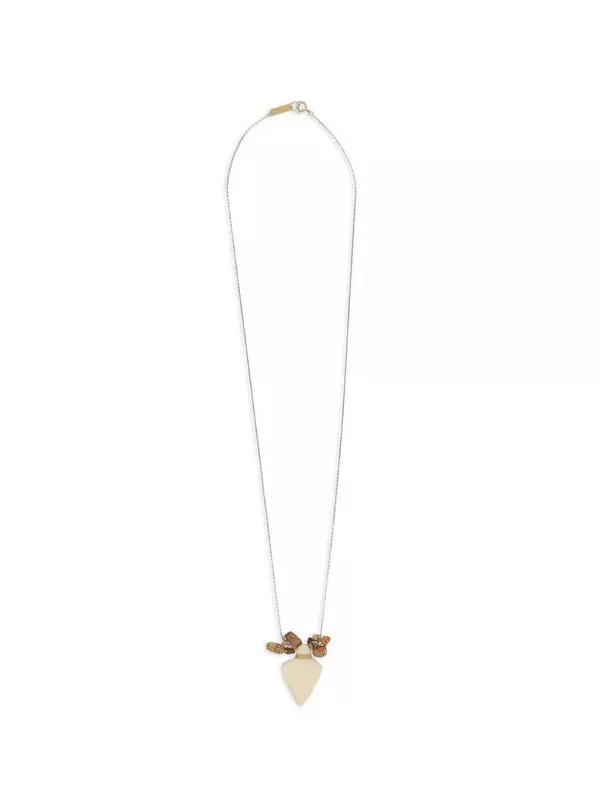 Isabel Marant Étoile Stone Pendant Necklace - Gold