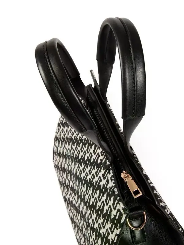MORGAN Logo-plaque Top-handle Tote Bag