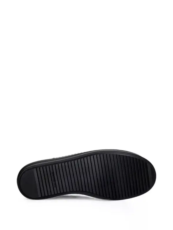 Rick Owens Lace-up Zip-fastening Sneakers - Black