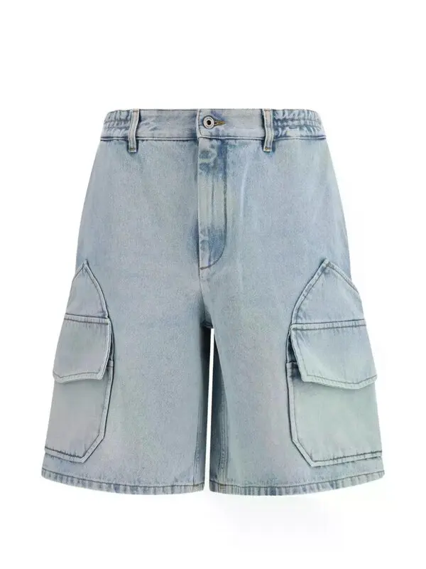 Loewe X Paula's Ibiza Denim Cargo Shorts