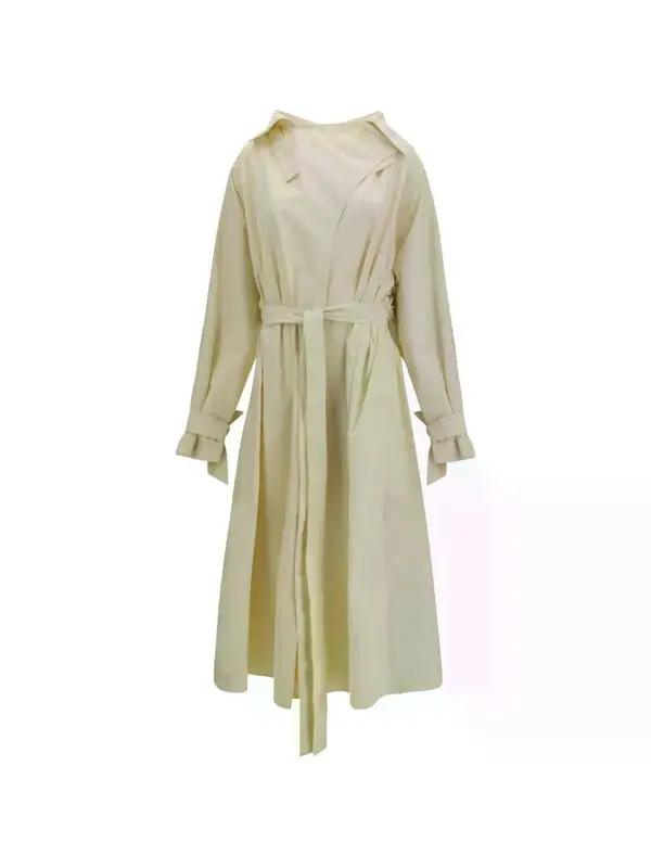FRANCESCO MURANO Belted Trench Coat - Neutrals