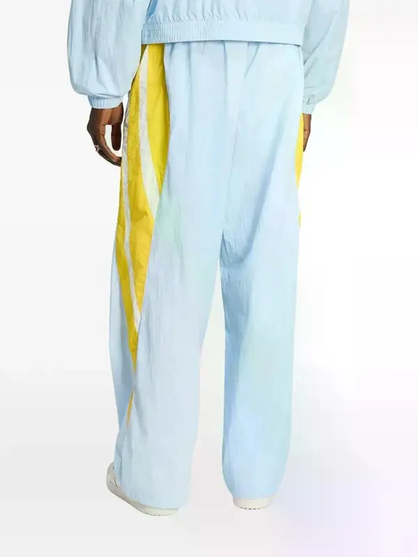 Adidas Logo-embroidered Track Pants - Blue