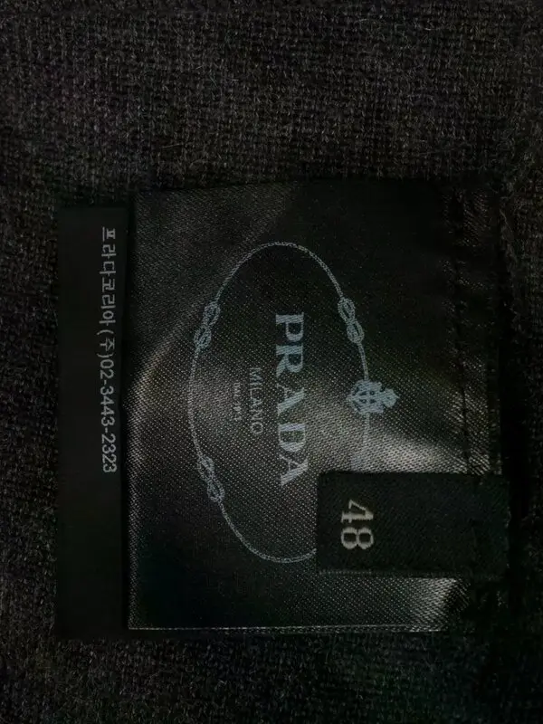 Prada Tie-detail Knit Sweater
