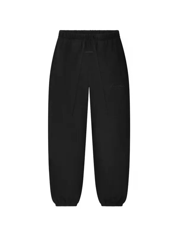 Fear Of God Logo Print Track Pants - Black