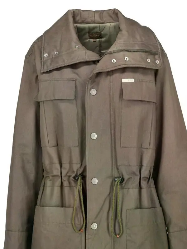 Calvin Klein Drawstring Multi-pocket Coat
