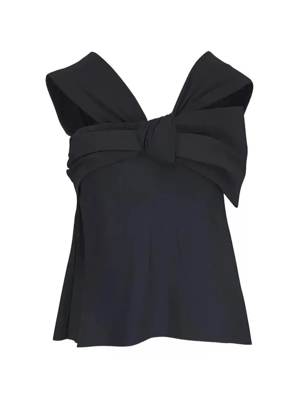 Dorothee Schumacher Bow Detail Blouse - Black