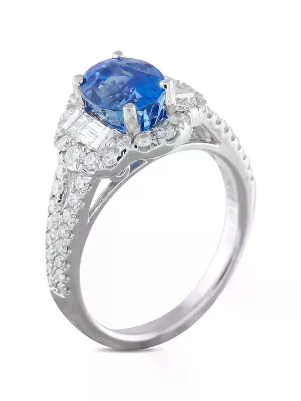 LB EXCLUSIVE Sapphire And Diamond Ring