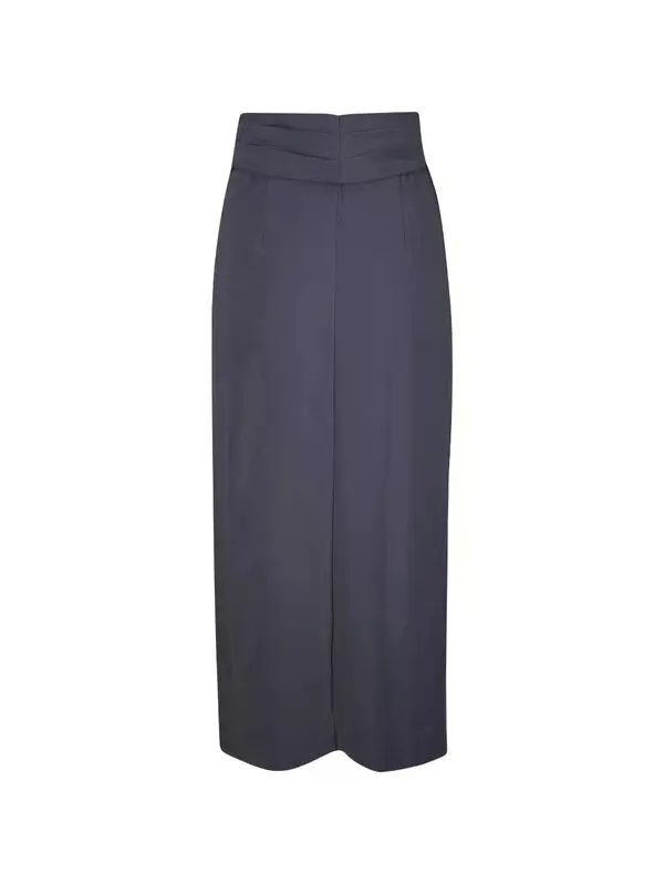 Vince Jersey Twist-detail Draped Skirt