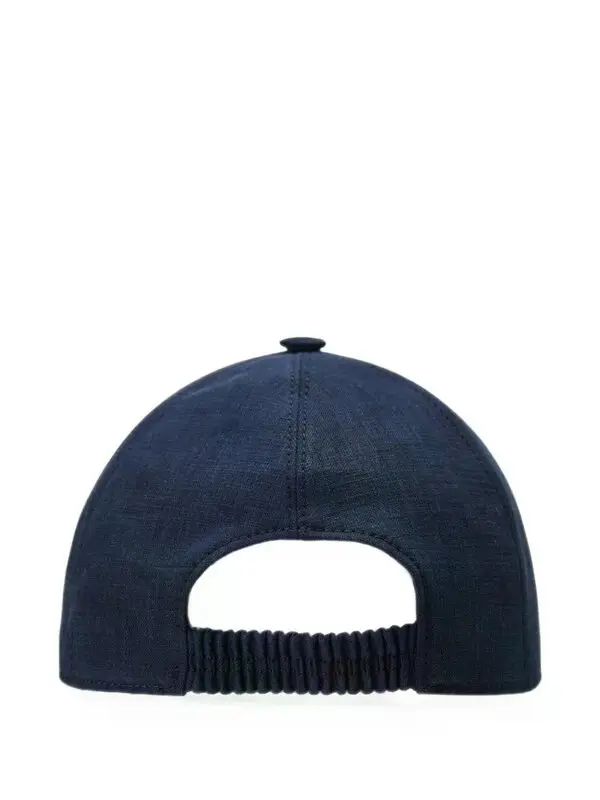 Zegna Linen Baseball Hat