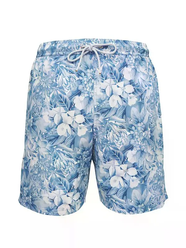 Paul & Shark Floral Print Swim Shorts