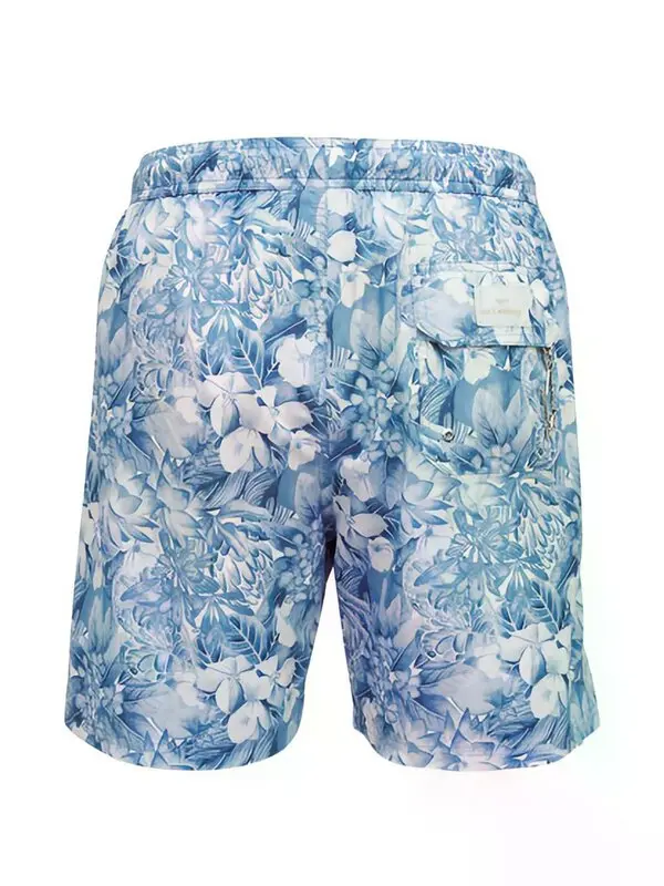 Paul & Shark Floral Print Swim Shorts