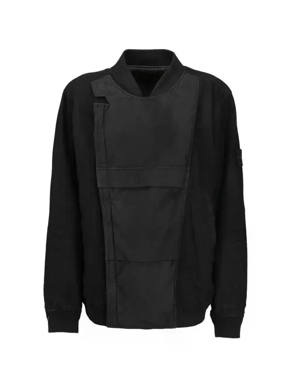 Stone Island Panelled Jacket - Black