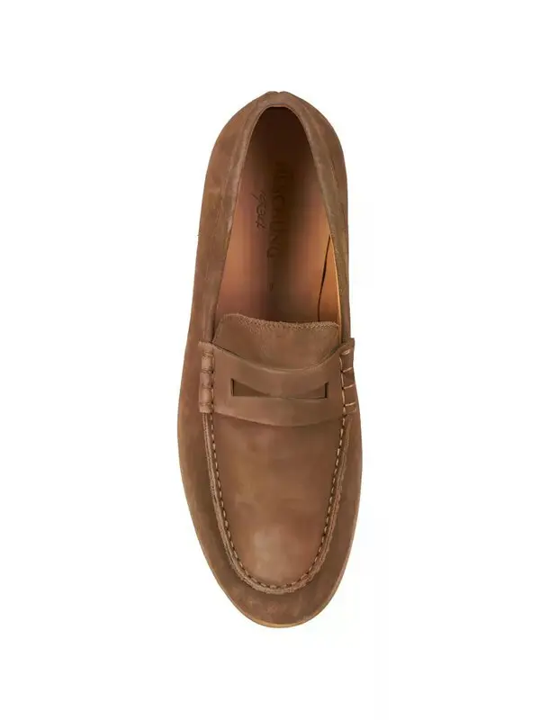 Heschung Suede Loafers