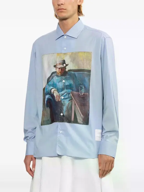 Junya Watanabe Maria Santangelo Graphic-print Shirt