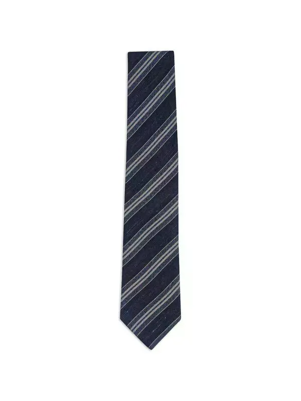 PAOLO ALBIZZATI Diagonal Stripe Neck Tie