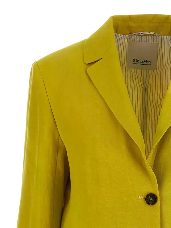 Max Mara Alberta Linen Blazer