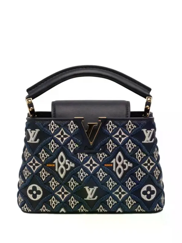 LOUIS VUITTON Capucines Bb Satchel - Blue