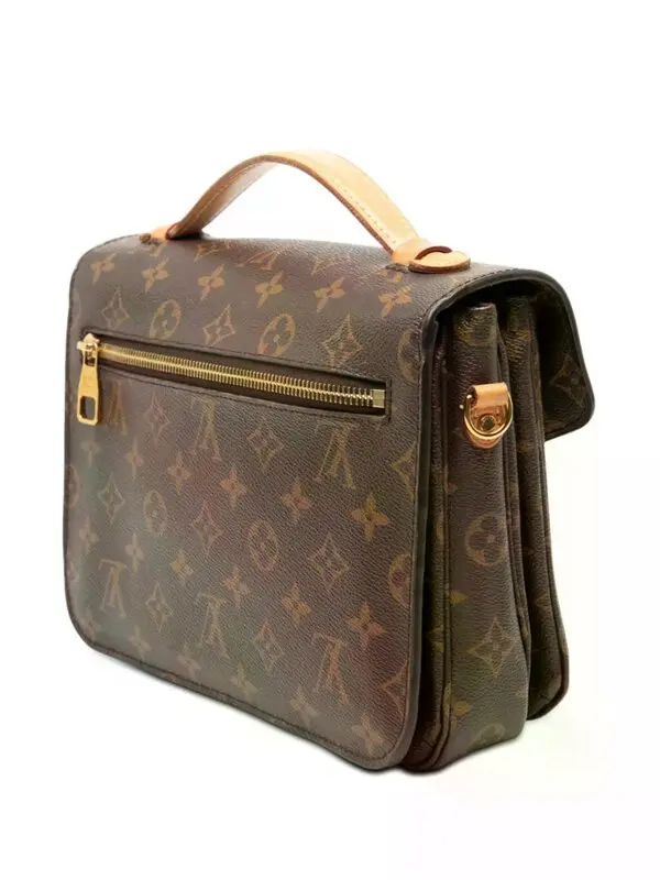 LOUIS VUITTON Monogram Pochette Metis Satchel