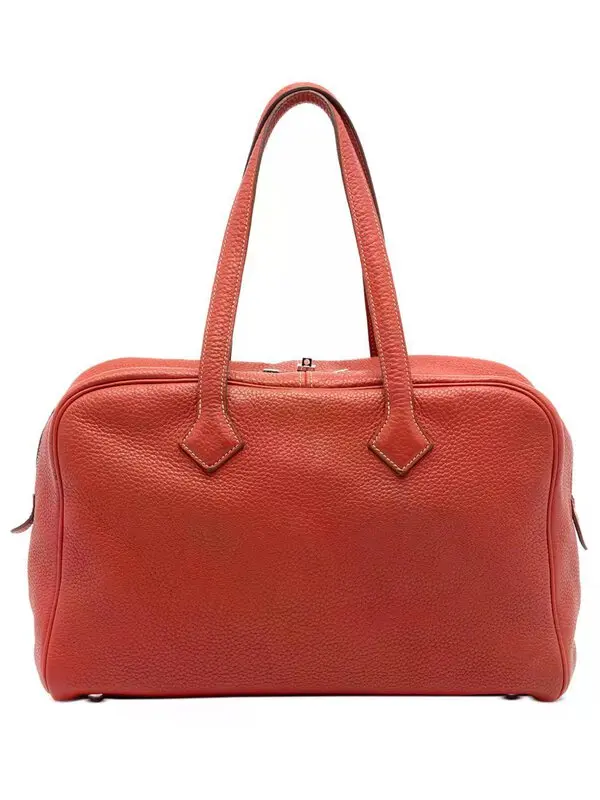 Hermès Clemence Victoria Ii 35 Handbag