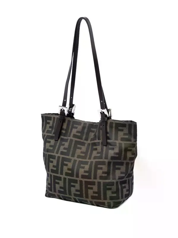 Fendi Mini Zucca Canvas Tote Bag