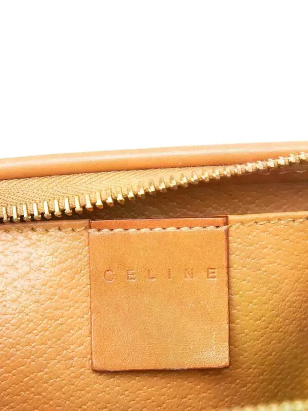 Celine Macadam Coated Canvas Pouch
