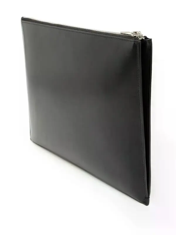 Saint Laurent 2020 Leather Monogram Ipad Case Clutch Bag
