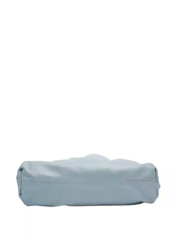 Bottega Veneta Lambskin The Pouch Clutch Bag - Blue