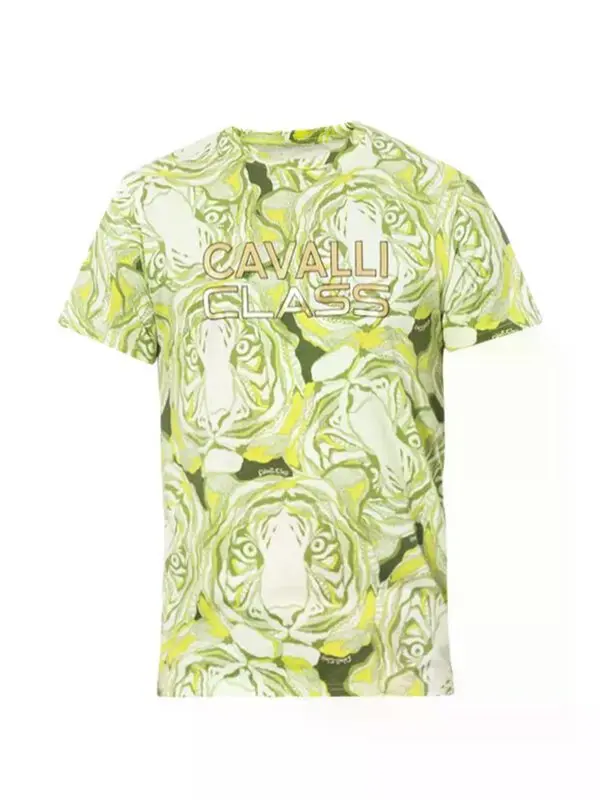 Roberto Cavalli Tiger-print T-shirt