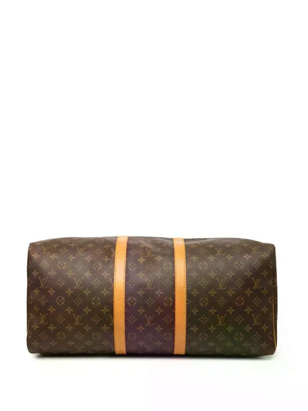 LOUIS VUITTON Monogram Keepall 55 Travel Bag