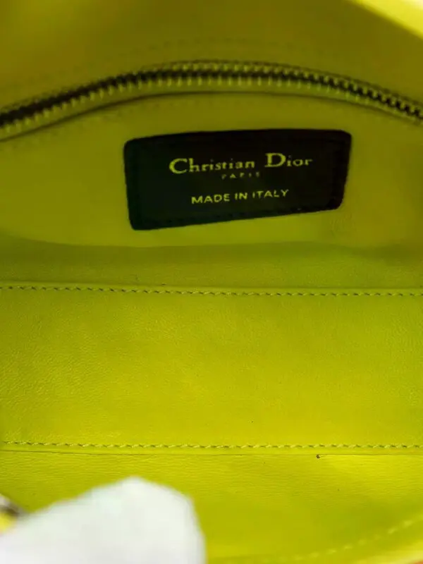 Dior Lambskin Cannage Lady Satchel - Pink