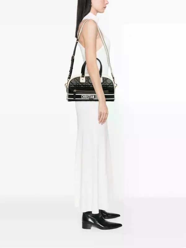 Dior Vibe Zip Bowling Bag Satchel