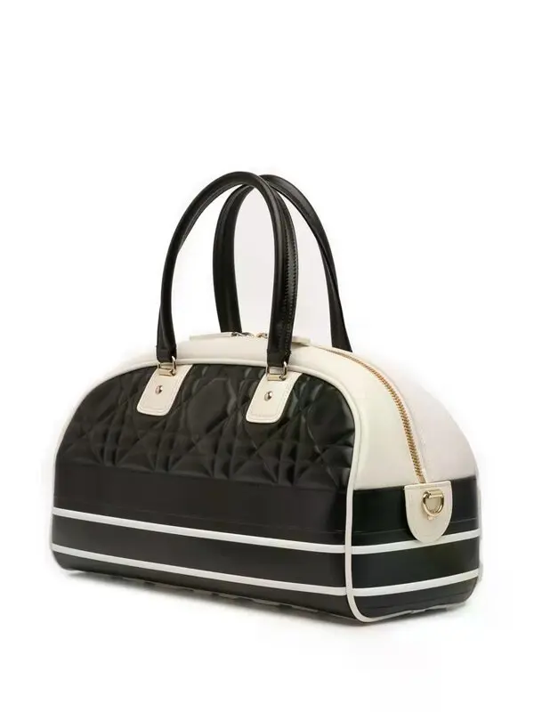 Dior Vibe Zip Bowling Bag Satchel